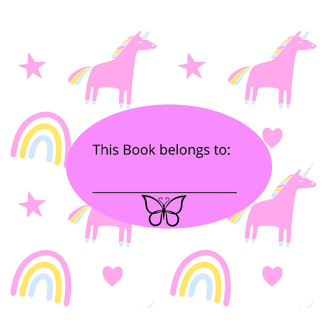 Unicorn Magic World Bilingual Coloring Book - PB&J by Naivi